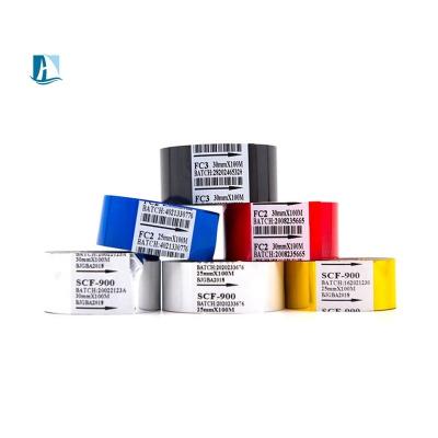 Китай SCF900 LC1 FC2 FC3 Принтер лента горячее кодирование фольга горячее штампование лента с черным золотом продается