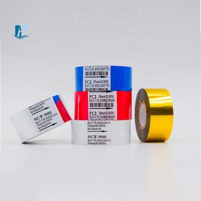 China OEM Support Hot Stamping Ribbon for SCF900 Brass Punch Set Coding Speed 30-600/minute for sale