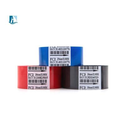 Cina Velocità 30mm 100m Nastro di foglio caldo in nero per la macchina di codifica HP241b HP241 Jumbo Roll in vendita