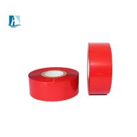 China Customizable 50mm*100m Red SCF900 Color Coding Ribbon with Scratch Resistant Coating for sale