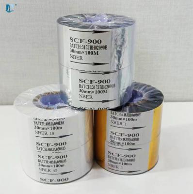 China Color Coding Satin Ribbon Scratch Resistant for Packaging Film and Printing Date for sale