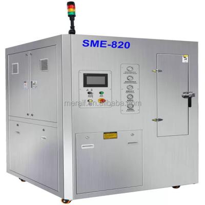 China MES connected 200V and 415V electric stencil cleaning machine by using aqueous liquid and DI water for sale
