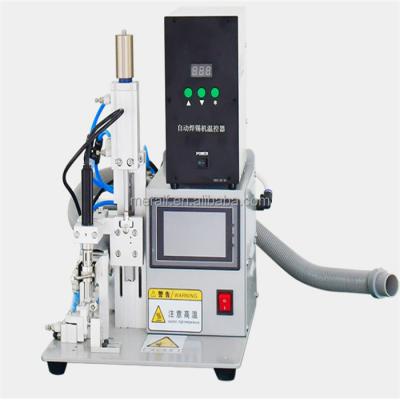 China Semi-automatic switch connecting wire soldering equipment Micro switch Connector Soldering machine PCB board welding machine for sale