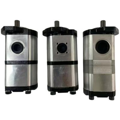 China 31Q5-30020 Double Hydraulic Gear Pump Hyundai Wheel Excavator R140W-7 R170W-7 for sale