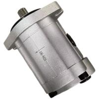 China 196-8424 Pilot Hydraulic Gear Pump for CAT 320D Excavator Aluminum Alloy Housing for sale