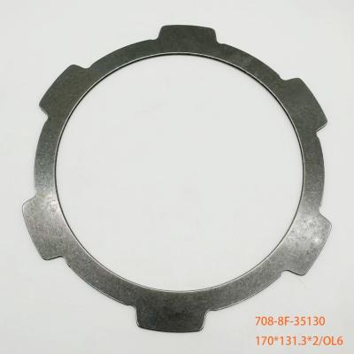 China 708‑8F‑35130 Heavy Duty Steel Plate Friction Plate PC200‑6 PC200‑7 Excavator Spare Parts for sale