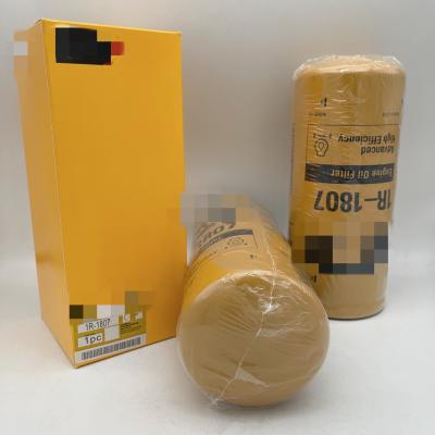 China 1R-1807 High Efficiency Spin On Engine Oil Filter CAT C10 C12 Diesel Engine Loader Parts for sale