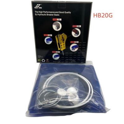 China H02001 HB20G Excavator Hydraulic Breaker Seal Kit HB15G HB30G HB40G for sale