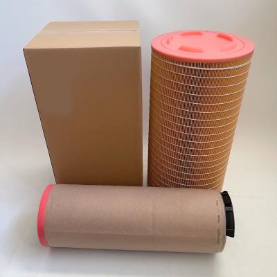 China 2453818 Primary 2453819 Secondary Paper Engine Air Filter for sale