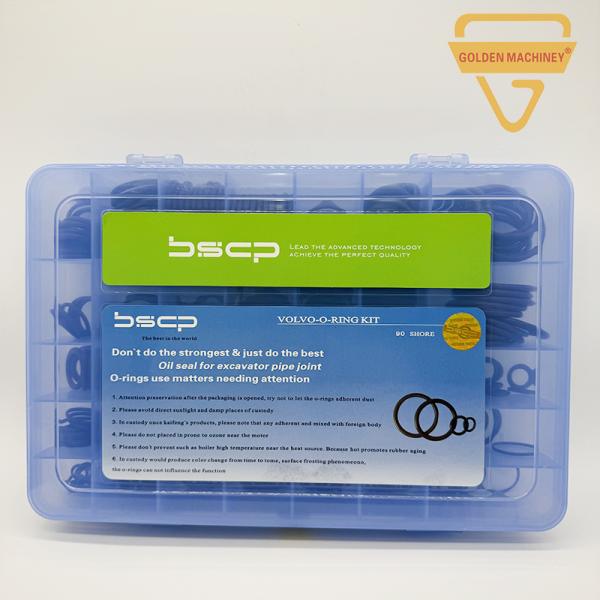 Quality BSCP-VOL-447 VO-LVO Excavator O-Ring Kit, Comprehensive Hydraulic Seal Set for sale