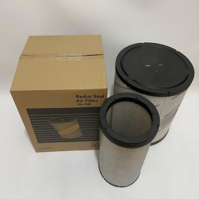 China 106-3969 Radial Seal Dual Air Filter Set CAT 325B 330B Excavator for sale