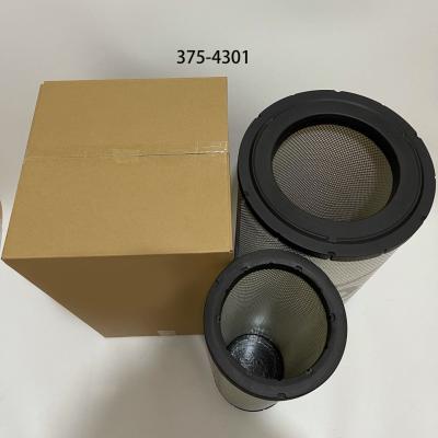 China 375-4301 Air Filter Fits 3016 3018 302 Mini Excavator Loaders C11 C15 Series Machines for sale
