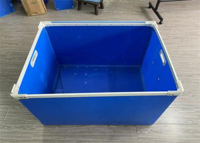 China Collapsible Plastic Corrugated Foldable Boxes 5mm Thickness for sale
