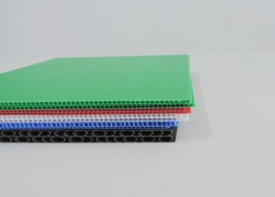 China SGS Corrugated Plastic Layer Pads Fluted Polypropelyne Plastic Sheets for sale