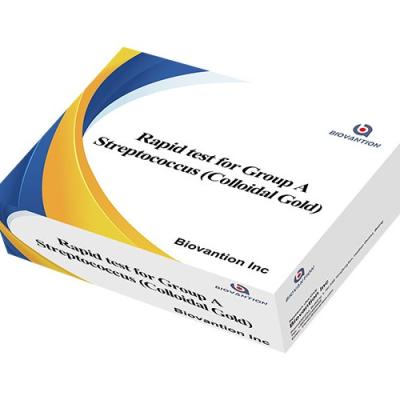 China Kit de pruebas rápidas de antígeno estreptocócico del grupo A de alta precisión profesional con CE en venta