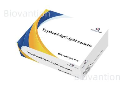 China Typhoid--IgM&IgG For Laboratories And Hospitals Typhoid Fever Blood Rapid Test Kit for sale