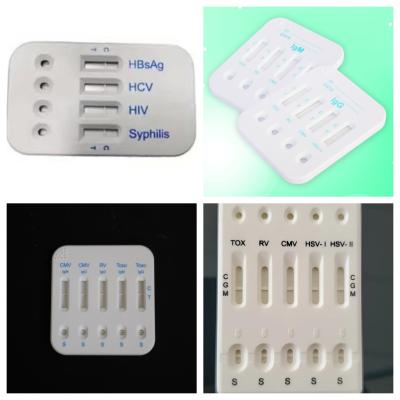 China Test Kit For HIV HAV HBsAg SYP 4 In 1 At Home Screening Easy To Use for sale