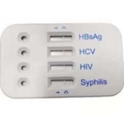China Test Kit For HIV HAV HBsAg SYP 4 In 1 At Home Screening Easy To Use for sale
