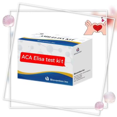 중국 특수성 2~3시간 항ACA IgM 엘리사 동물 시험 유효기간 18개월 판매용