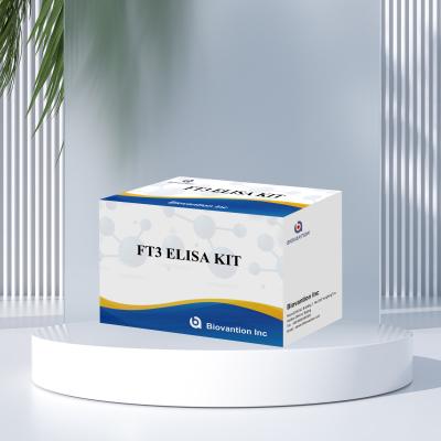 중국 FT3 무료 트라이오도티로닌 인간 진단 반응기 키트 96T ELISA 테스트를 가진 클리닉 병원 실험실 판매용