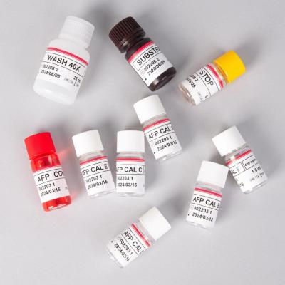 중국 AFP 알파 페토프로테인 엘리사 테스트 키트 효소 관련 제품 운송 시간 짧다 판매용