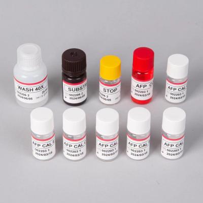 중국 AFP 알파 페토프로테인 엘리사 테스트 키트 효소 관련 제품 운송 시간 짧다 판매용