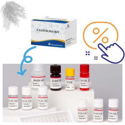중국 비오반션 CA125 (량적) 18개월 유효기간 감수성과 특수성을 가진 엘리사 테스트 키트 판매용