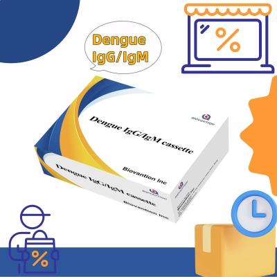 Китай Быстрый тест на денге IgG / IgM со сроком годности 24 месяца и высокой чувствительностью продается