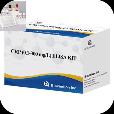 중국 CRP 0.1-300 Mg/L 특이성 1시간 빠른 검사 시간으로 Elisa 테스트 키트 판매용