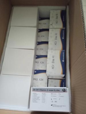 중국 HCV ELISA 테스트 키트 정확한 테스트를 위해 교차 반응성이 없는 덩어리 샘플 판매용