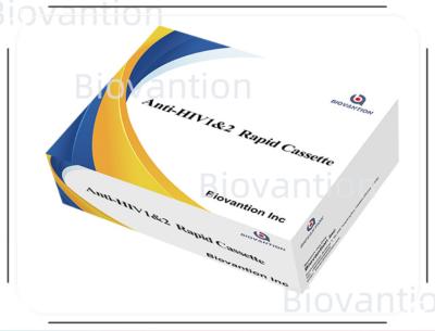 중국 감수성 HIV 1/2 검출 읽기 시간 5분 25 테스트 판매용