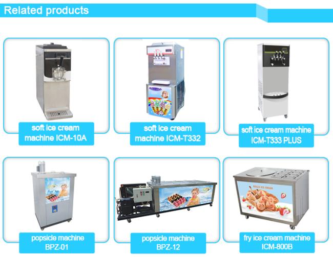 High Production Countertop Single Pan Fried Ice Cream Roll Machine With 4 Pcs Stainless Steel 304 Toppings