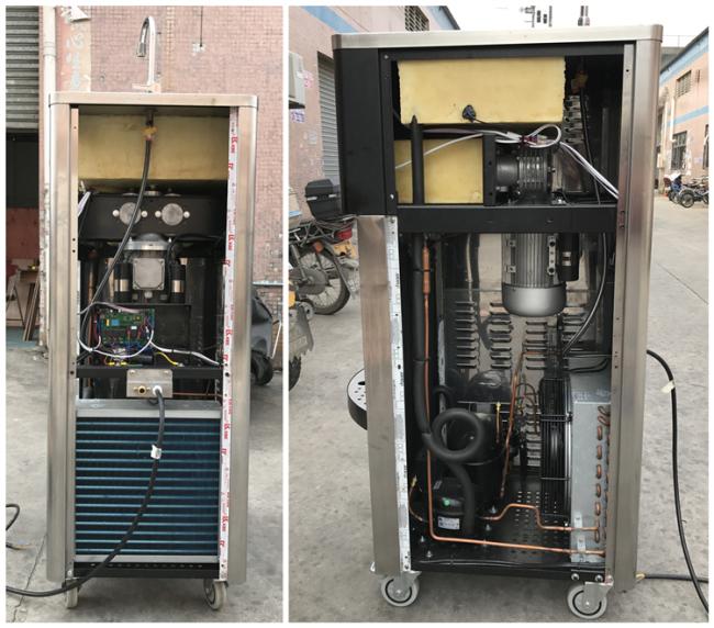 New Industrial 60-70L/H Production Soft Ice Cream Machine for Food Shop