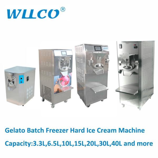 Quality 134kg Commercial 10l Floor Stand Gelato Ice Cream Batch Freezer for sale