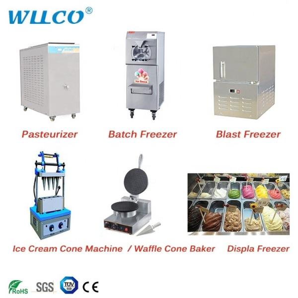 Quality 134kg Commercial 10l Floor Stand Gelato Ice Cream Batch Freezer for sale