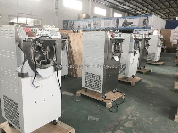 Quality Brazilian Acai Freezer Big Capacity Italian Gelato Machine Ice Cream Making for sale