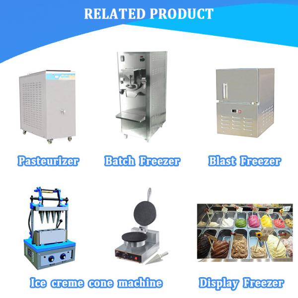 Quality Brazilian Acai Freezer Big Capacity Italian Gelato Machine Ice Cream Making for sale