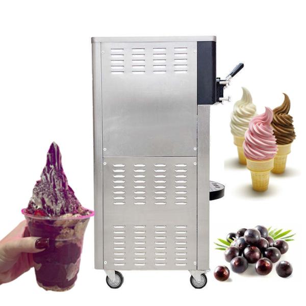 Quality New Industrial 60-70L/H Production Soft Ice Cream Machine for Food Shop for sale