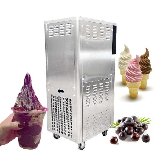 Quality New Industrial 60-70L/H Production Soft Ice Cream Machine for Food Shop for sale