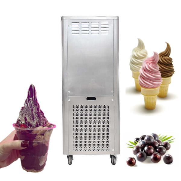 Quality New Industrial 60-70L/H Production Soft Ice Cream Machine for Food Shop for sale