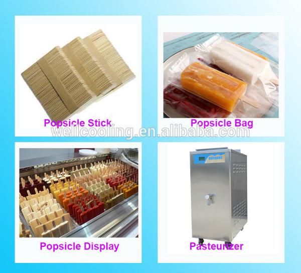 Quality Commercial 1-4 Mold Cooling Popsicle Making Popsicle Unmold Machine With for sale