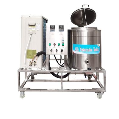 China Profession Juice Egg Beer Small Refrigeration Milk Pasturizer Pasteurization Machine Price for sale