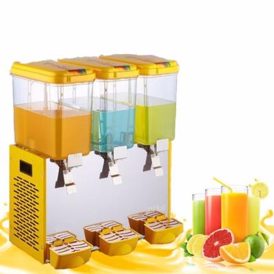 China Wellcooling 3 Bowls Cold Drinks Juicer Dispenser for sale