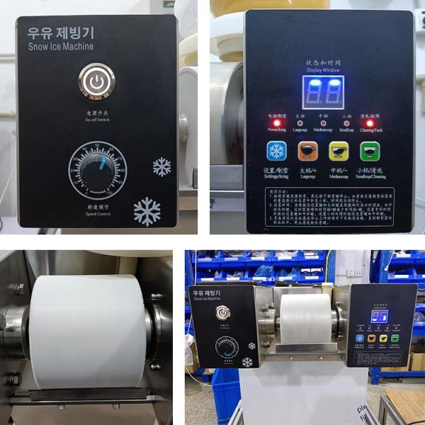 Quality Professional Manufacturing Speed Cooling Bingsu Machine Snow Milk Ice Shaved Ice for sale