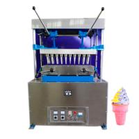 Quality Industrial Semi-Automatic Sugar Waffle Ice Cream Cone Machine 40 Heads for sale