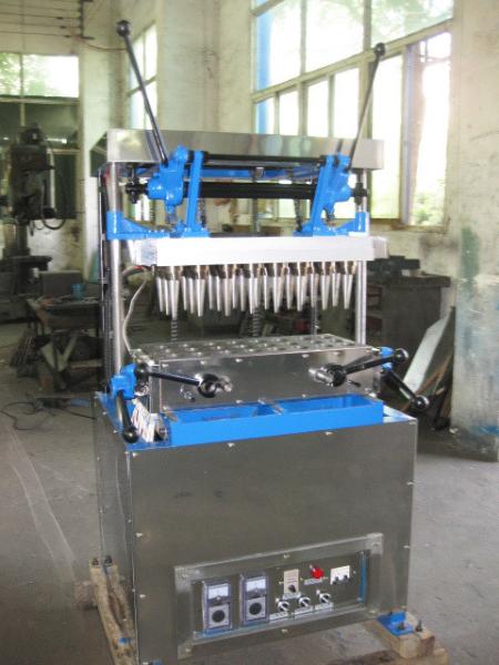 Quality Industrial Semi-Automatic Sugar Waffle Ice Cream Cone Machine 40 Heads for sale