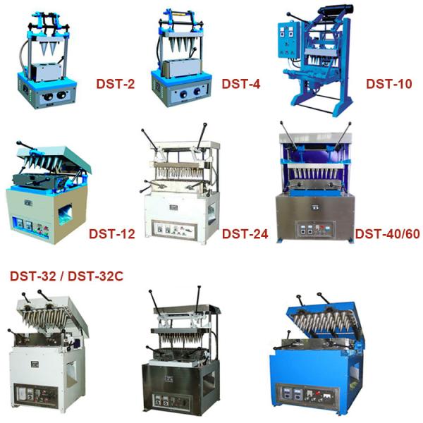 Quality Industrial Semi-Automatic Sugar Waffle Ice Cream Cone Machine 40 Heads for sale