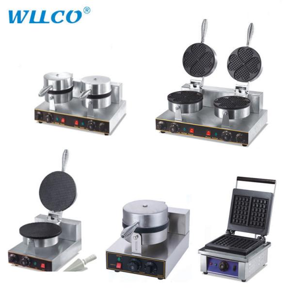 Quality Double Head Ice Cream Base Egg Roll Pizza Cone Waffle Cone Maker Waffle Maker for sale