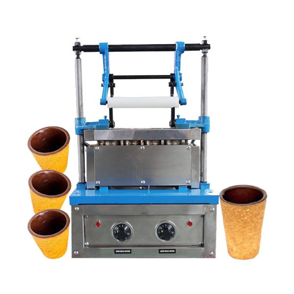 Quality Automatic Ice Cream Cone Muffin Making Eatable Edible Biscuits Coffee Cup Cake for sale