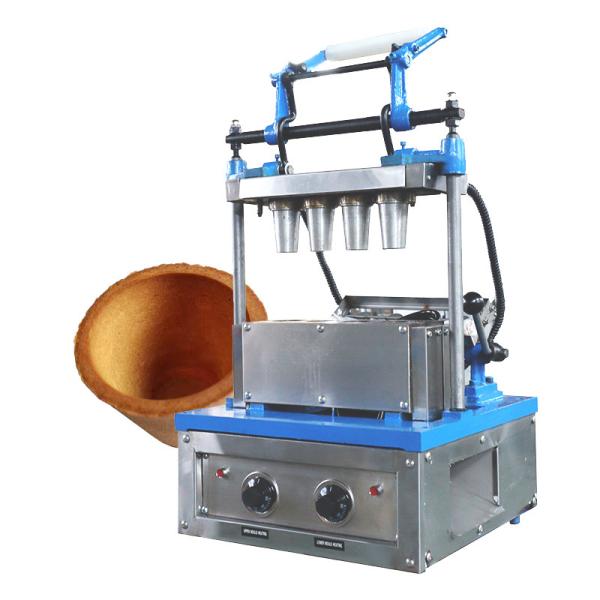 Quality Automatic Ice Cream Cone Muffin Making Eatable Edible Biscuits Coffee Cup Cake for sale